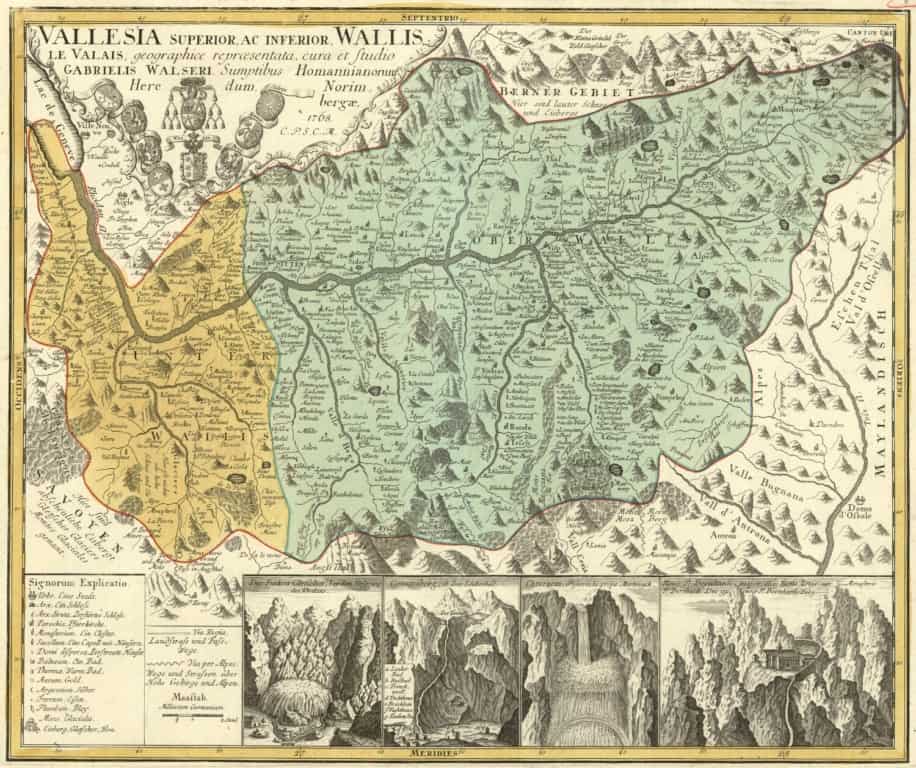 alte Landkarten - Pro Historia Glis